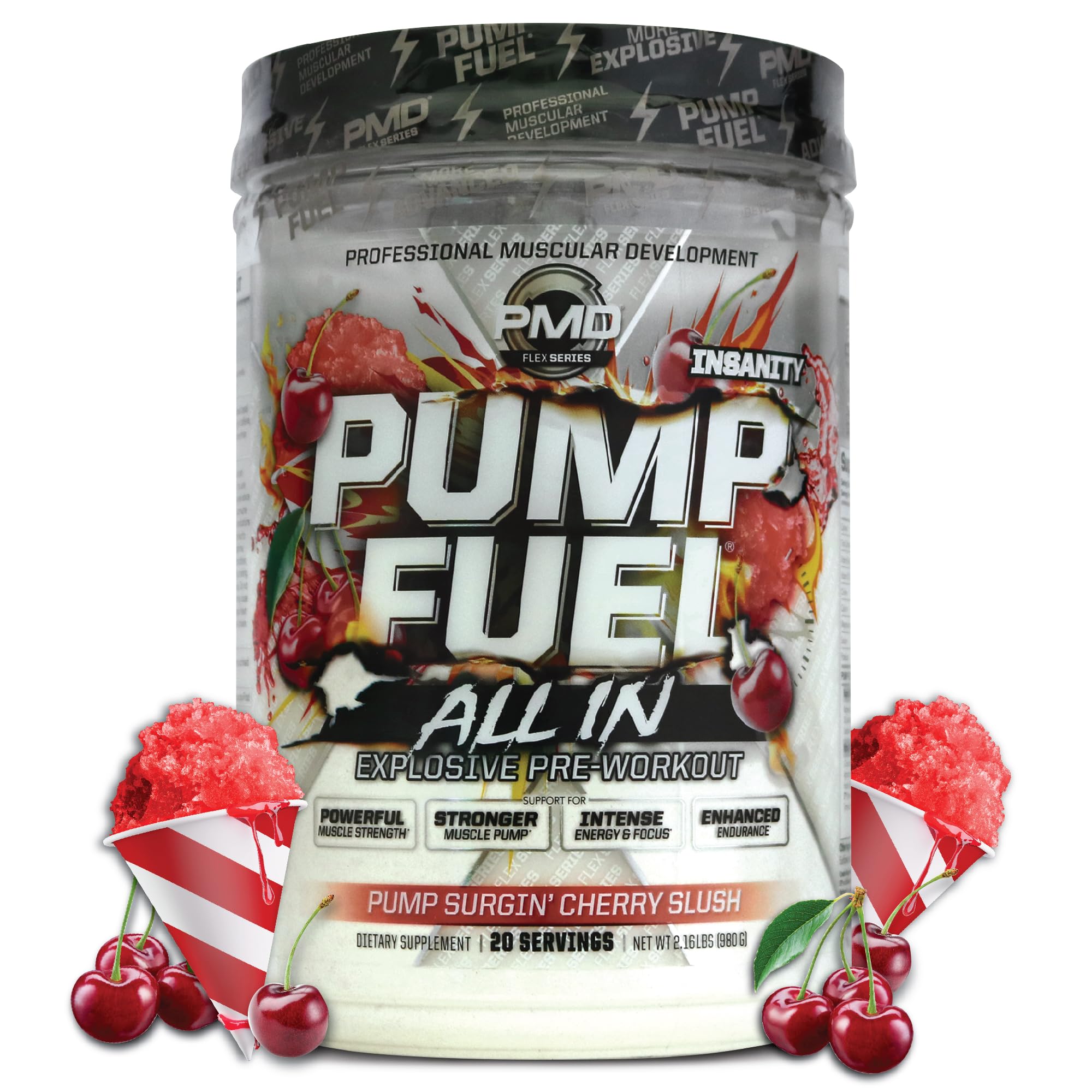 Amazon.com: PMD Sports Pump Fuel All in Insanity - Ultimate Muscle Pump ...