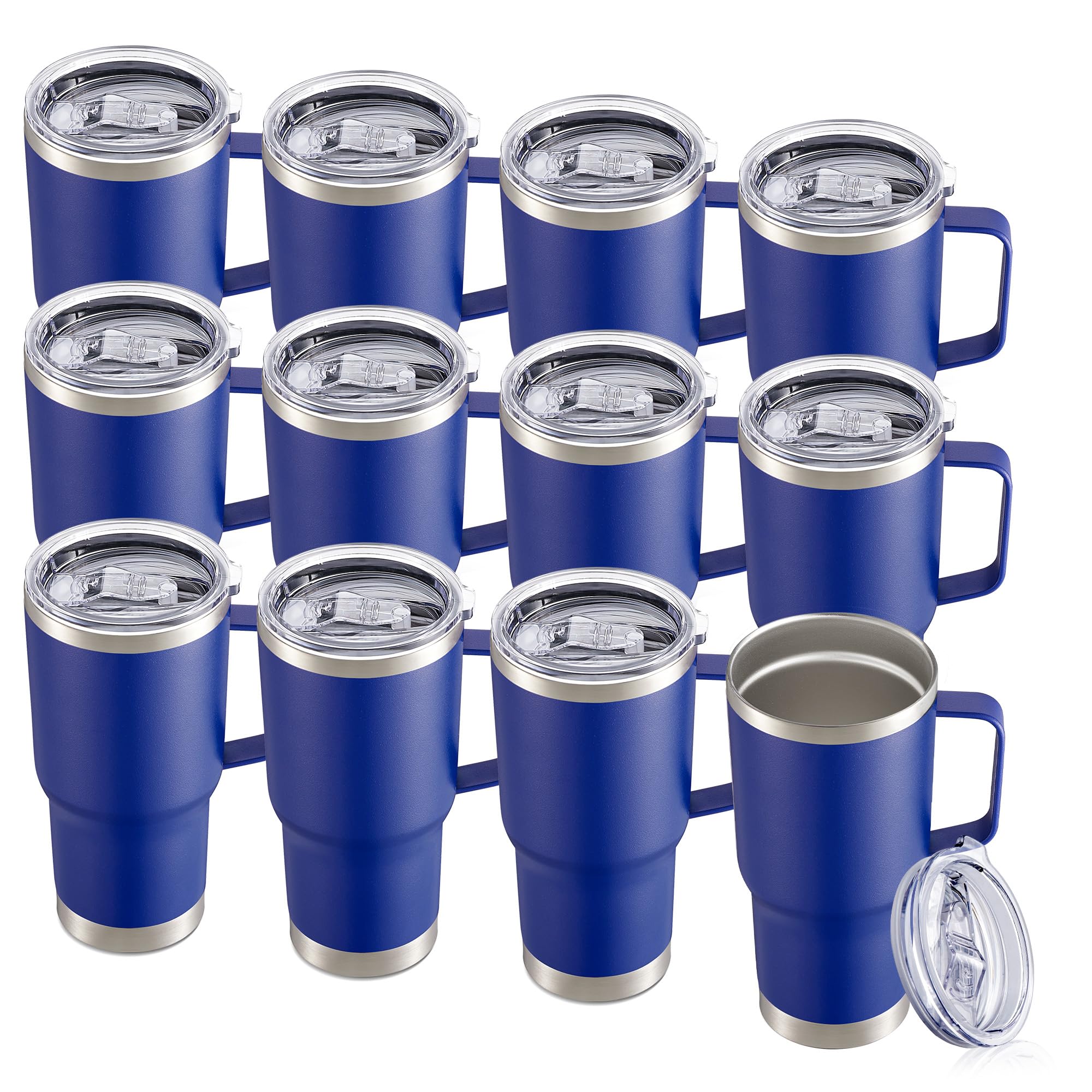 Amazon.com | Cool Yoleb 20 oz Tumbler with Handle and Lid Stainless ...