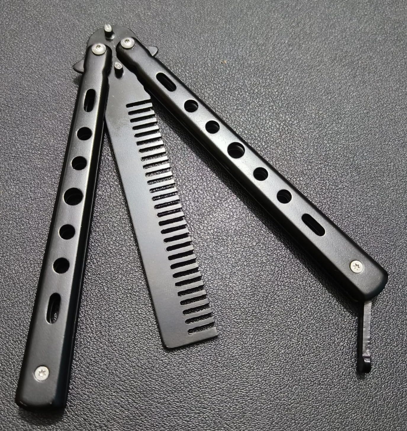 Buy Street27® Butterfly Comb Stainless Steel Folding Training Practice ...