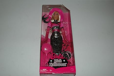 Amazon.com: Barbie Pink Halloween Barbie in Halloween Costume : Toys ...