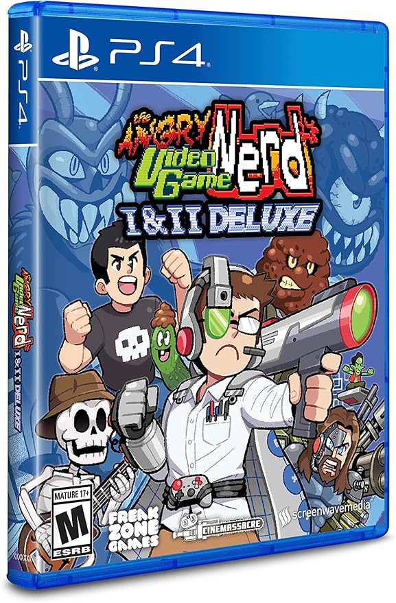 Angry Video Game Nerd 1 + 2 Deluxe (limited driving) - PlayStation 4 ...