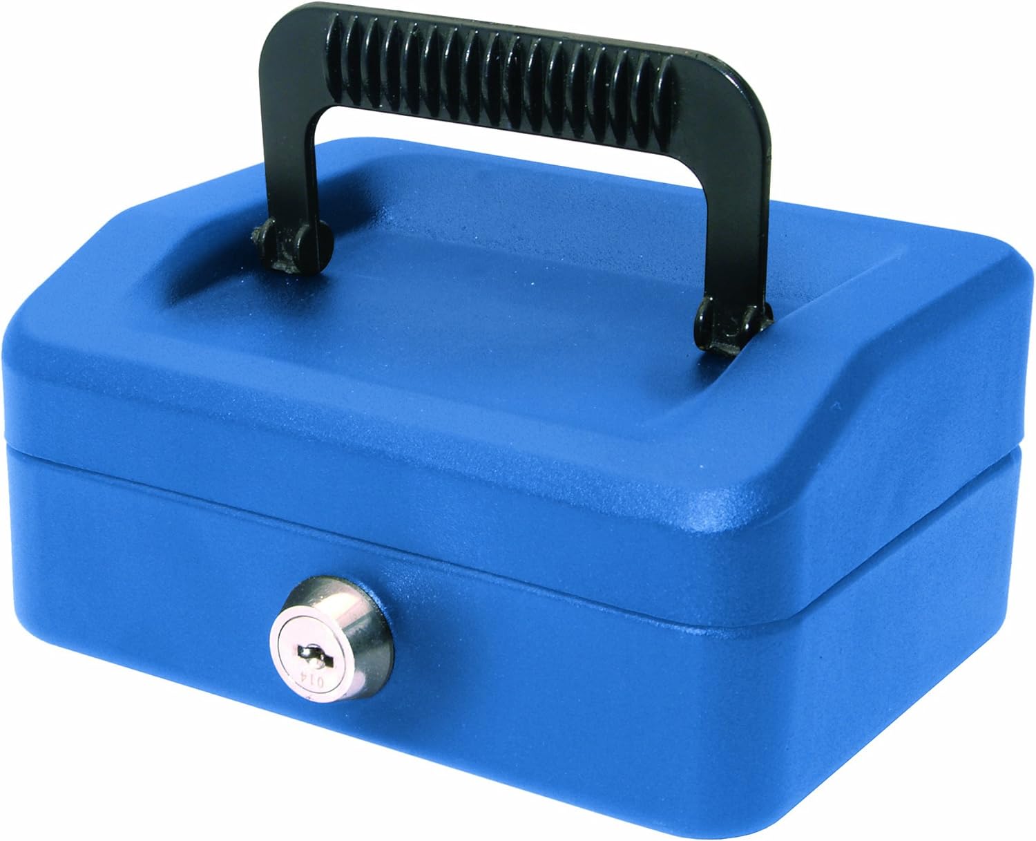 Helix 6 inch Cash Box with Removable Coin Tray - Blue : Amazon.co.uk ...