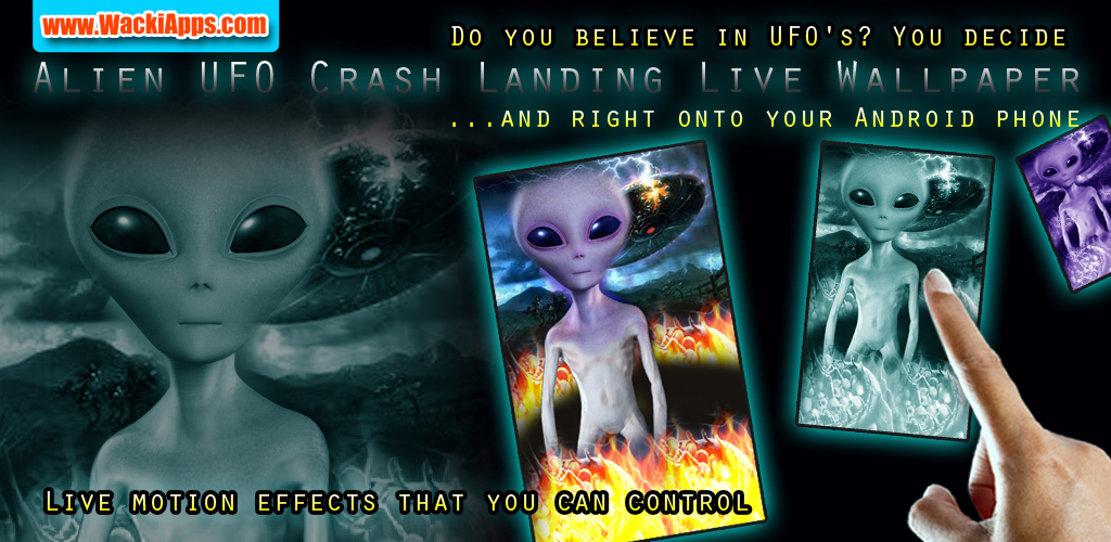Alien UFO Crash Landing LWP - App on Amazon Appstore