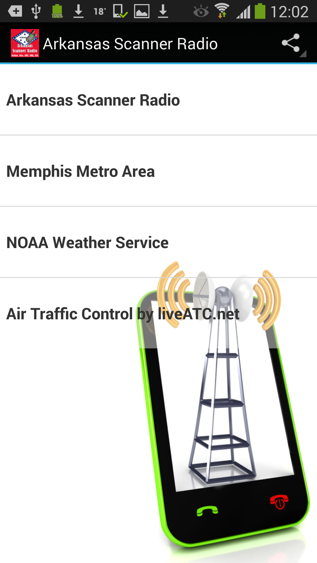 Arkansas Scanner Radio - Police, Fire, Emergency - App on Amazon Appstore