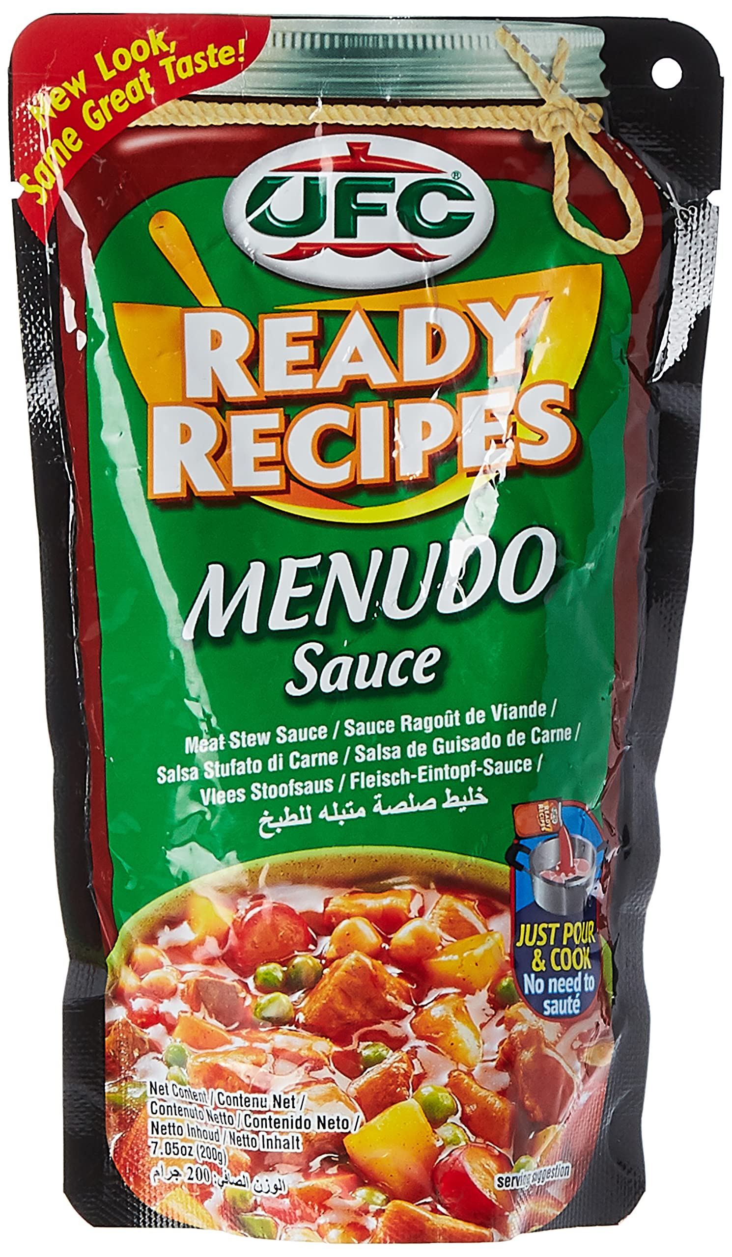 Amazon.com: UFC Ready Recipes Menudo Sauce 200g (Pack of 3) : Grocery ...