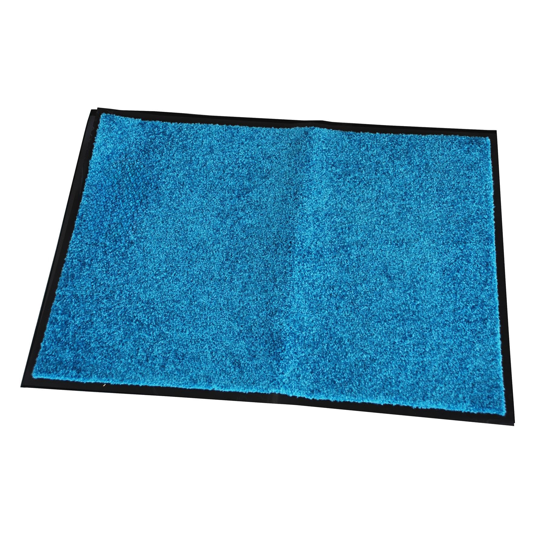 simpa Durable Rubber Backed Anti Slip Door Mats 60 x 80cm - Turquoise ...