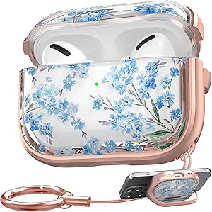 Amazon.com: Maxjoy for Airpods Pro 2nd/1st Generation Case with Lock, Clear Airpod Pro 2 Case ...