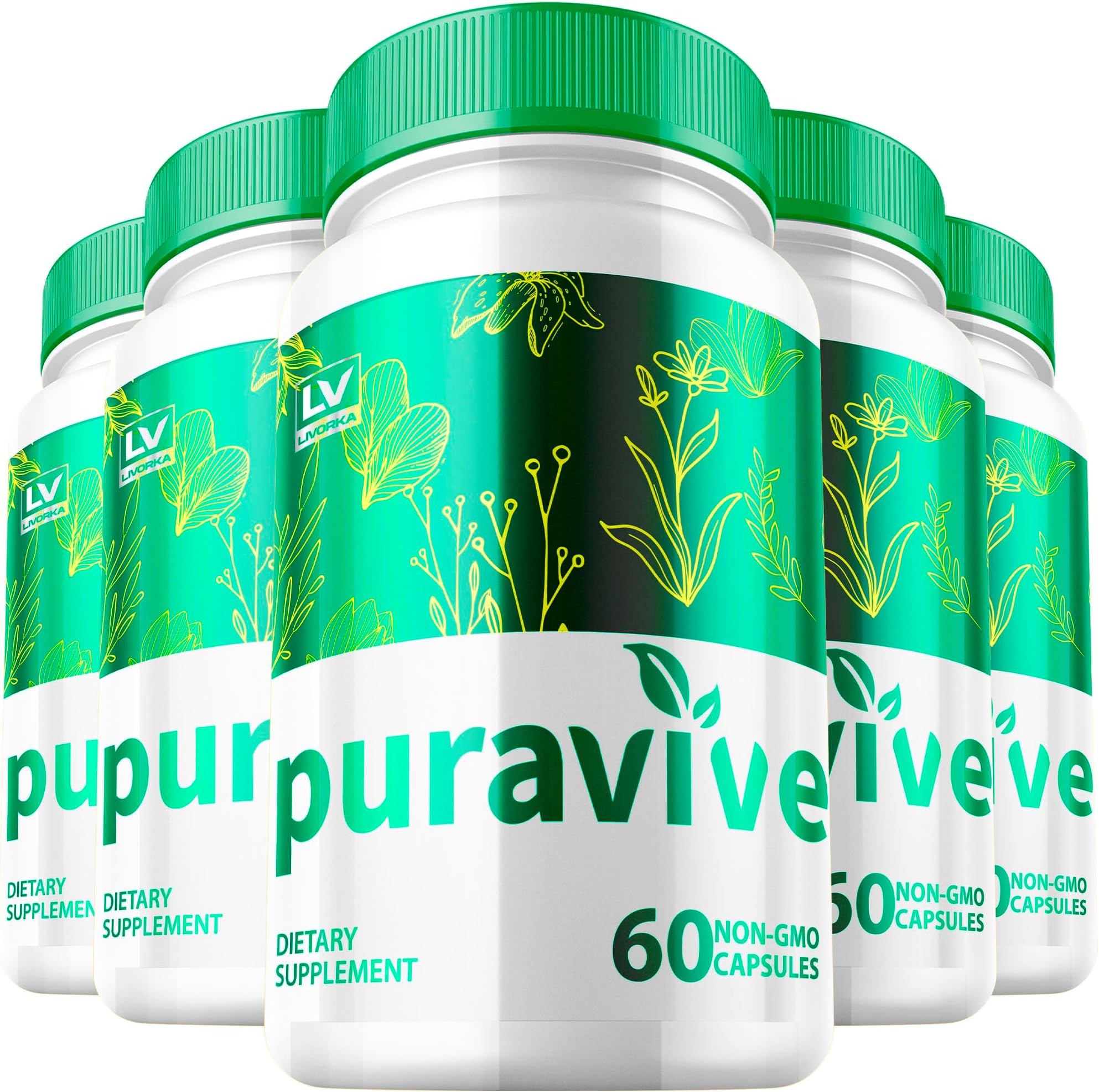 Amazon.com: (5 Pack) Puravive, Puravive Capsules, Puravive Exotic Rice ...