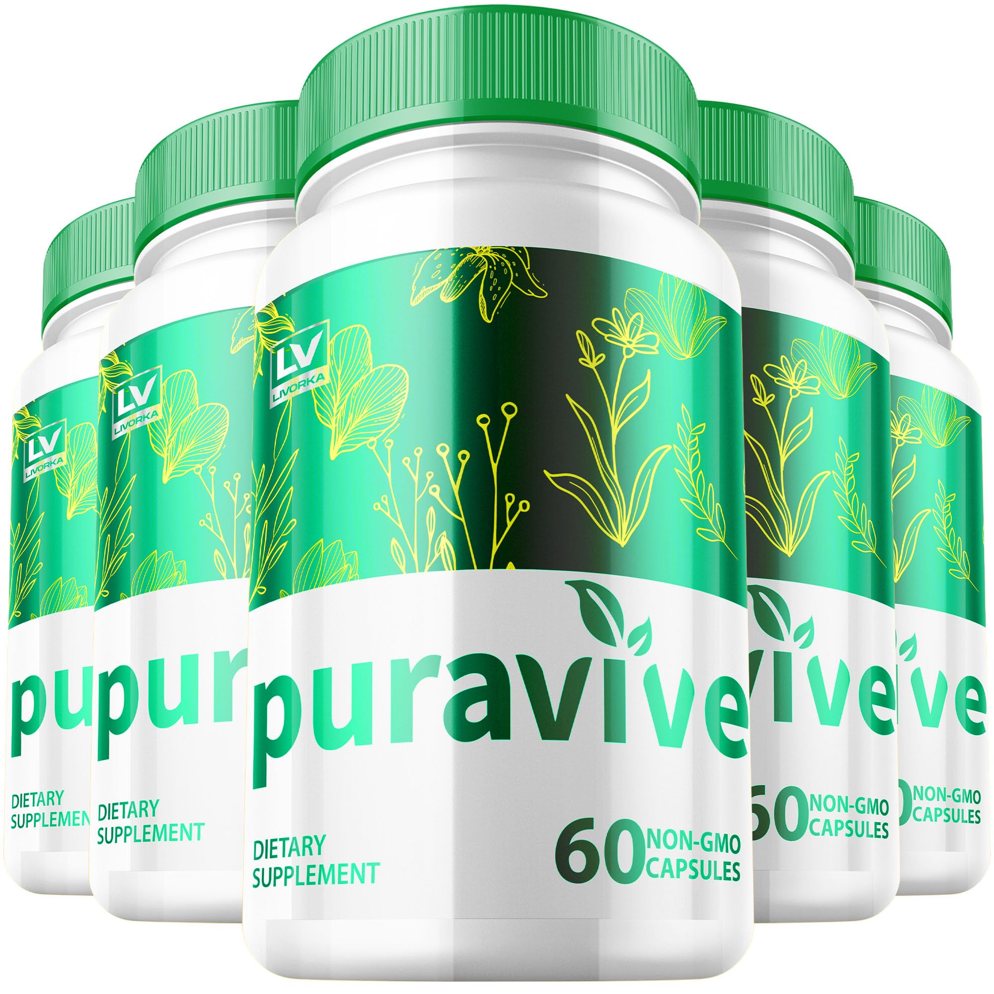 Amazon.com: (5 Pack) Puravive, Puravive Capsules, Puravive Exotic Rice ...