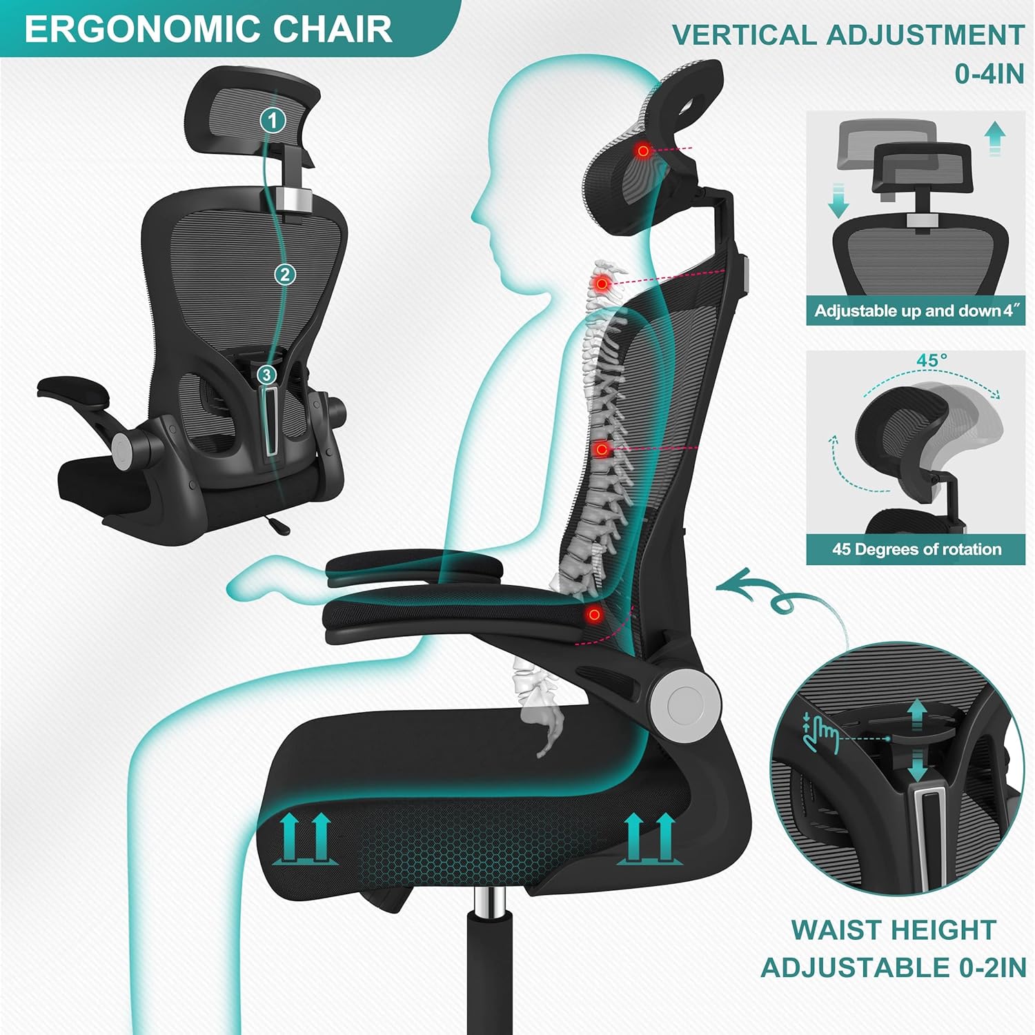 yoyomax Ergonomic Office Chair User Manual