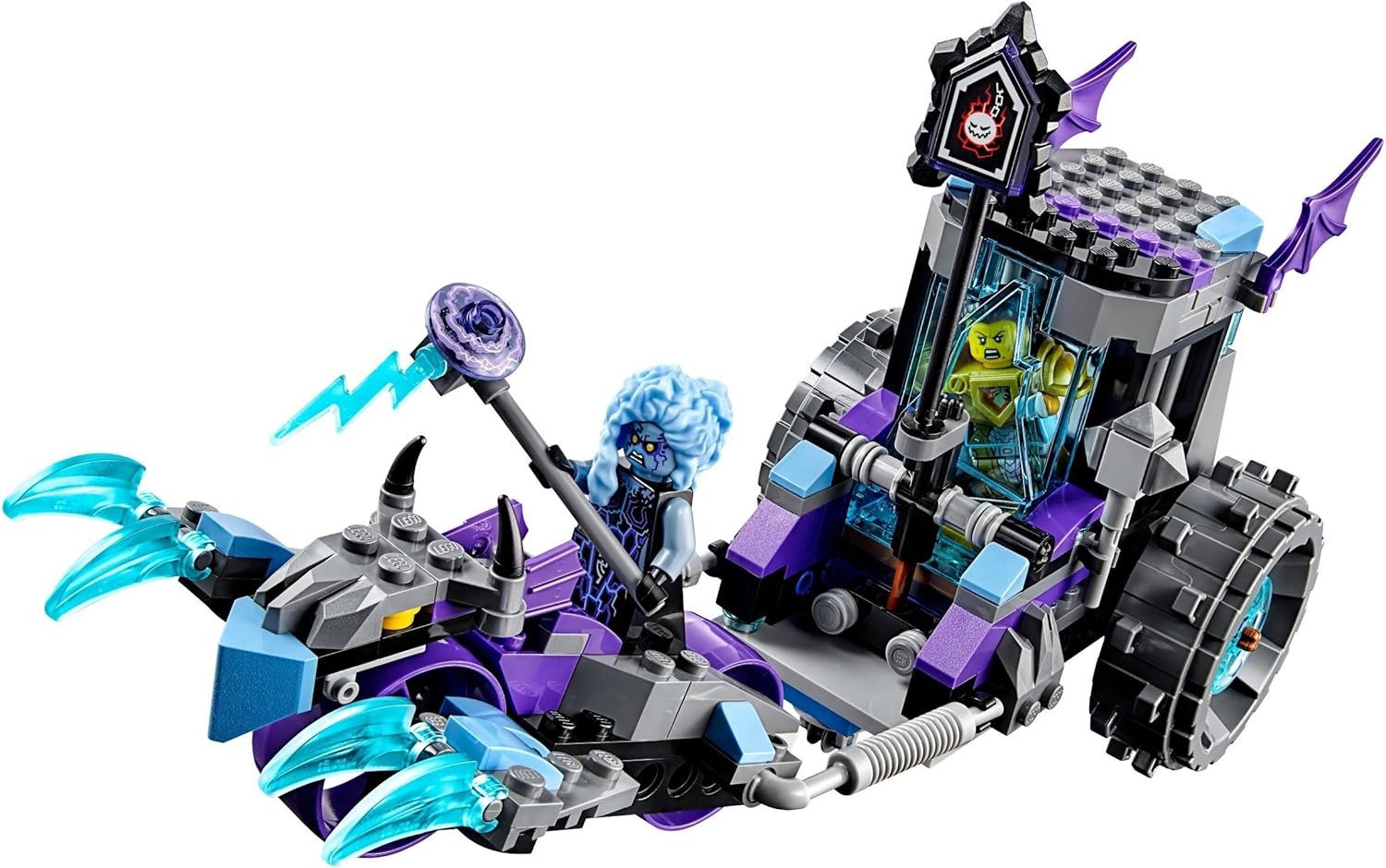 LEGO Nexo Knights Ruina's Lock & Roller 70349 Playset Toy : Amazon.com ...