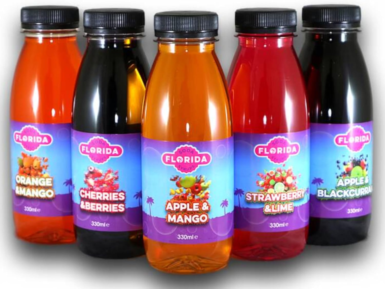 Florida Soda Syrup Compatible with Sodastream - Apartame Free Mixed ...