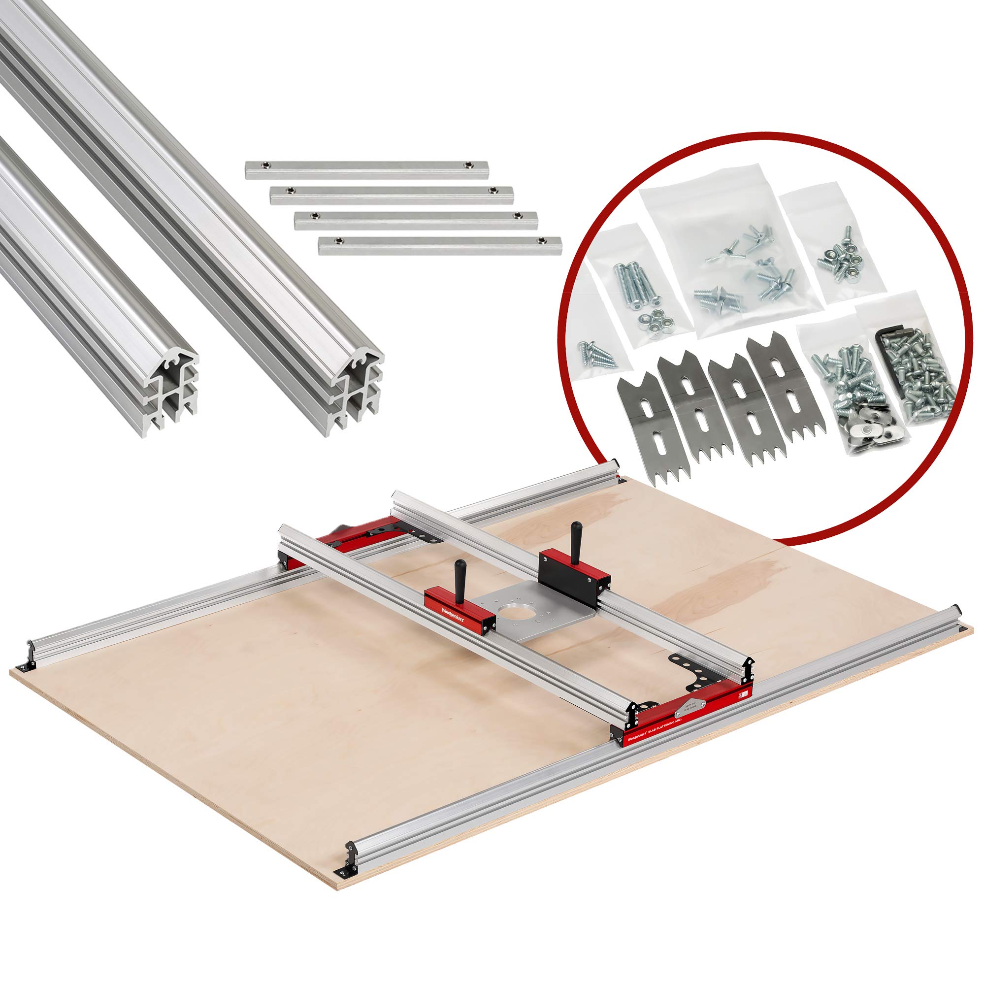Woodpeckers Extended Slab Flattening Mill, Great for DIY Live Edge Slab ...