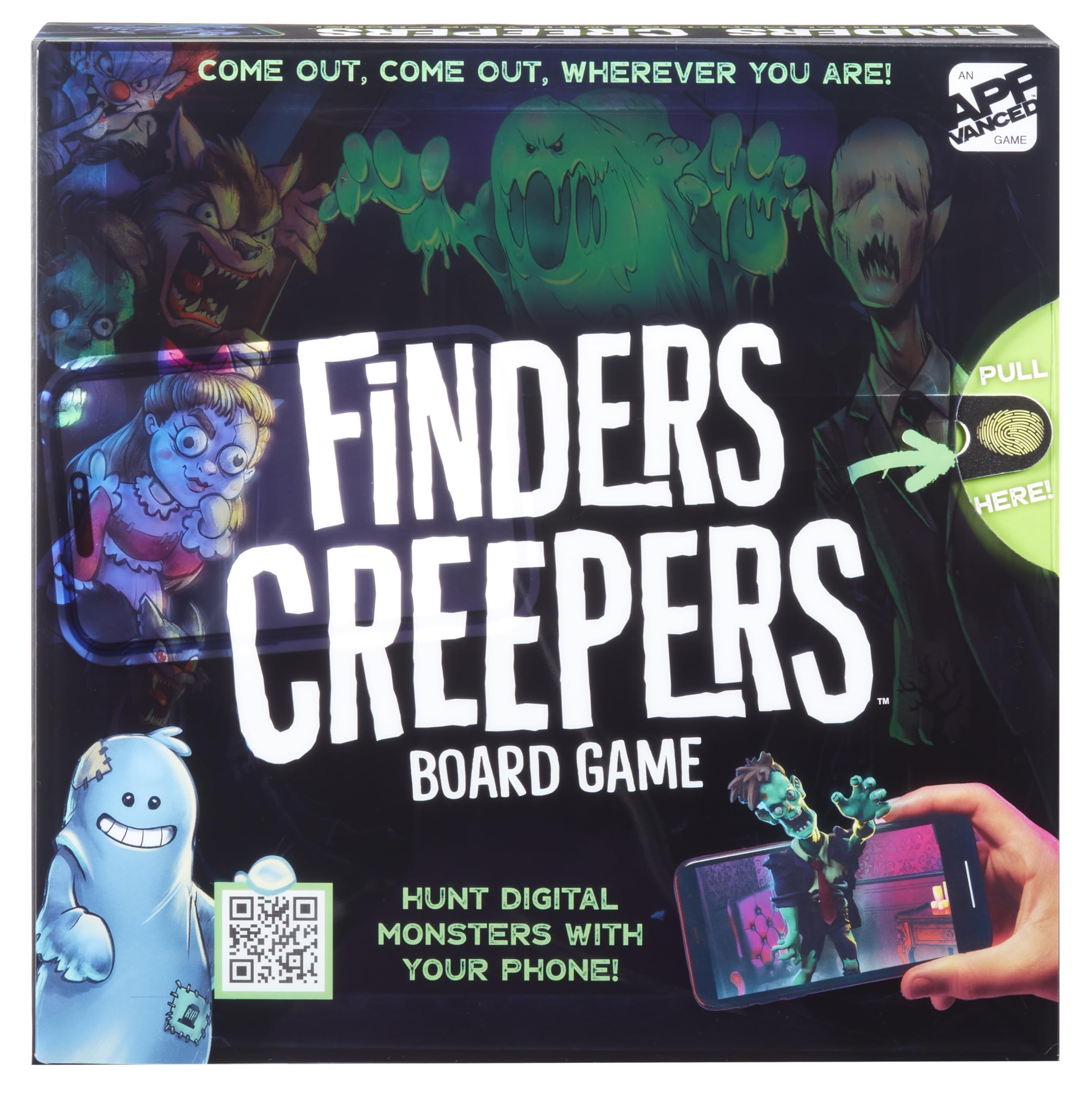 Amazon.com: Micro Games of America™ Finders Creepers Board Game an App ...