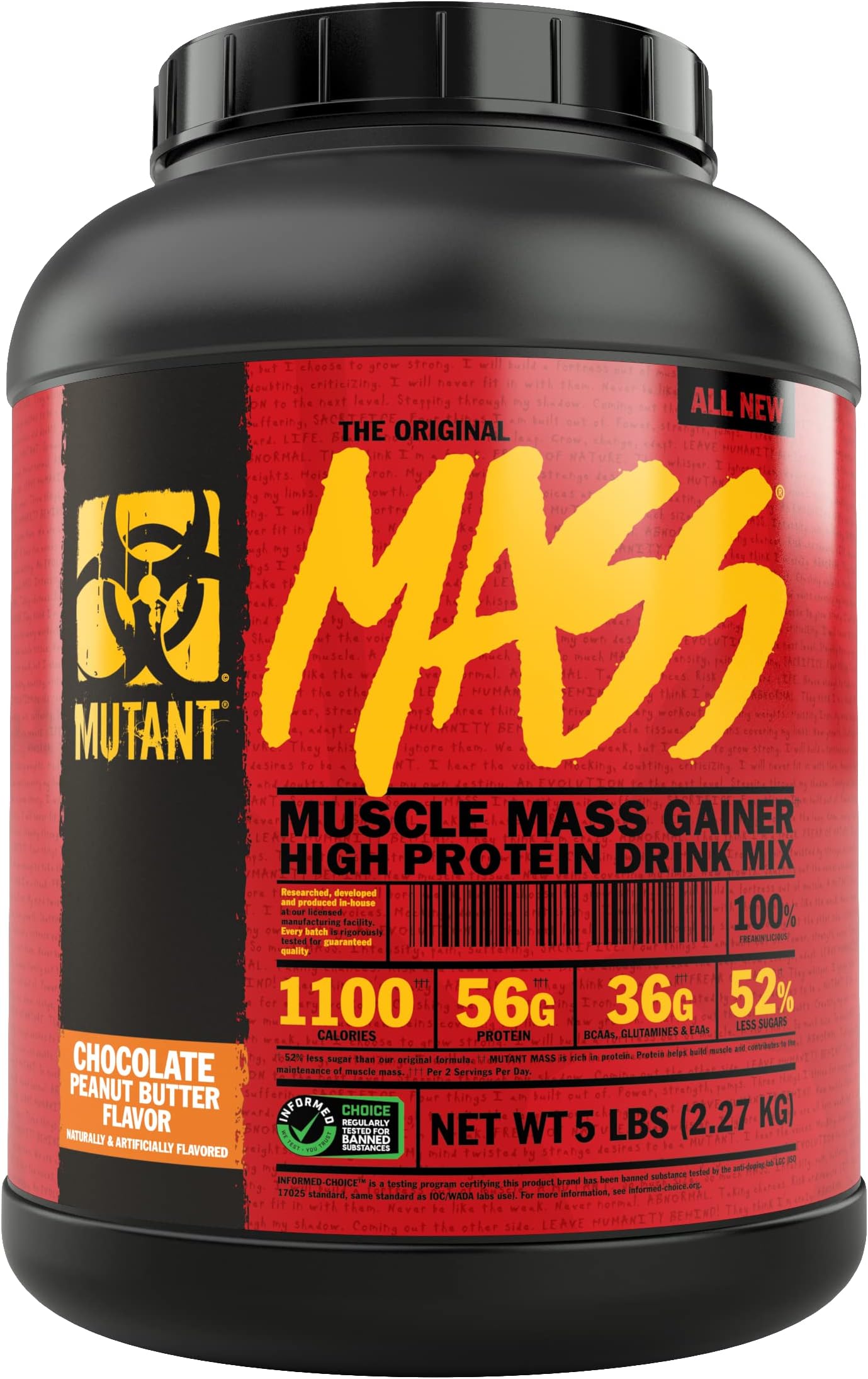Amazon.com: Dymatize Super Mass Gainer Protein Powder, 1290 Calories ...