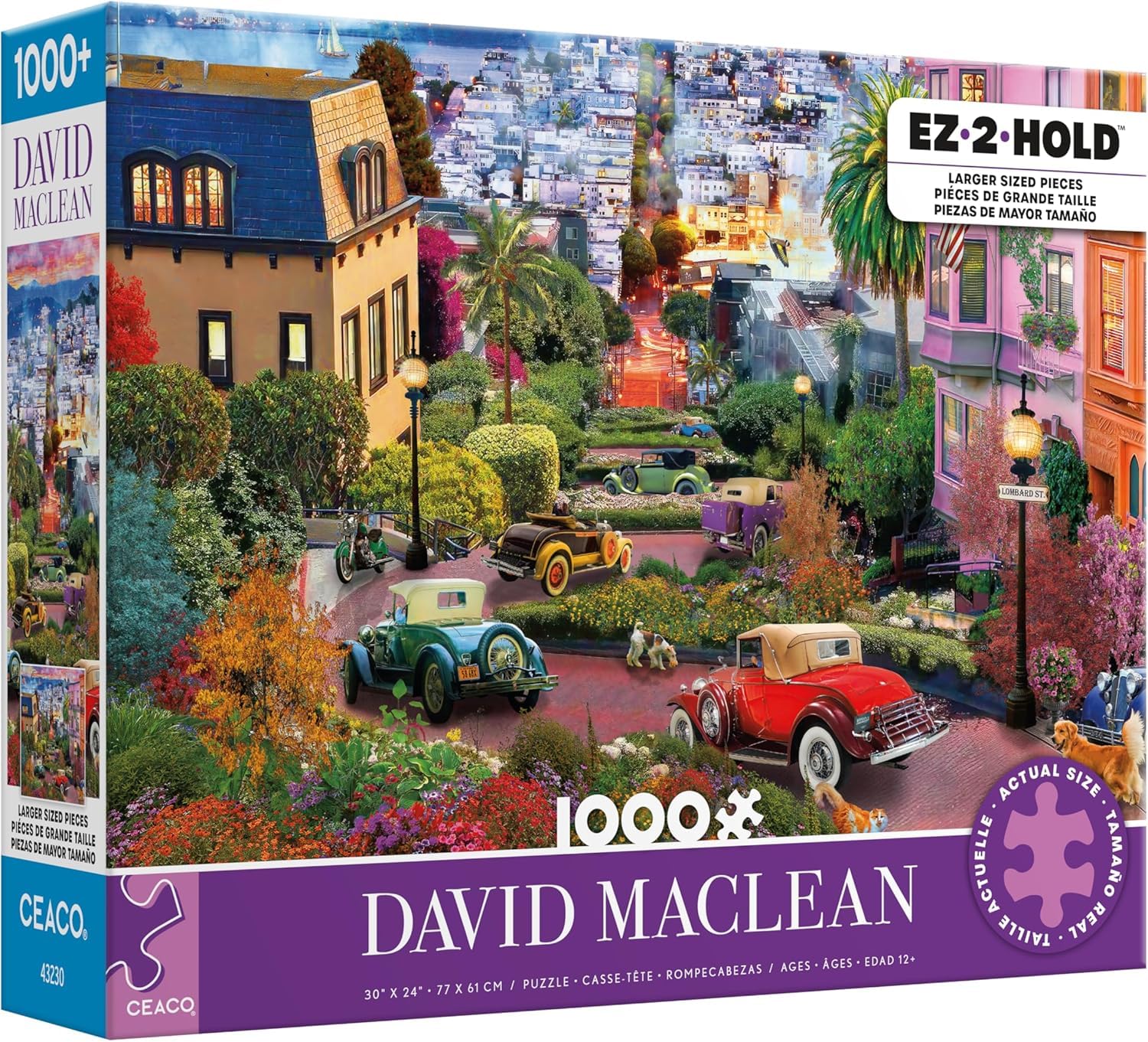Snapklik.com : David Maclean - Colorful Lombard Street - 1000 Larger ...