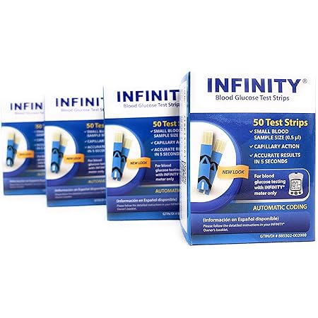 Amazon.com: Free Infinity Meter w/Purchase of 200 Test Strips (4 Boxes ...