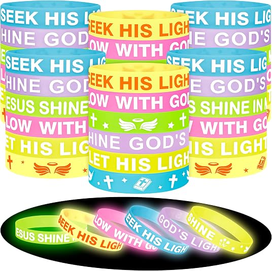 Amazon.com: Moon Boat 144pcs Christian Easter Basket Stuffers, Bulk ...