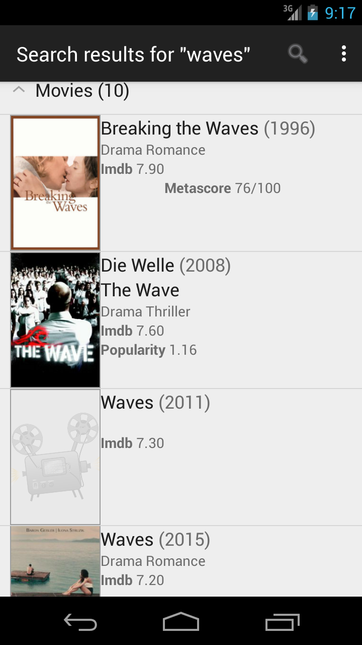 Simply Movie Info - App on Amazon Appstore