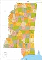 Map Of Mississippi With Cities And Zip Codes