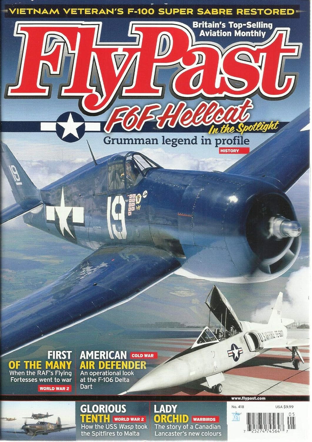 Amazon.com: FLY PAST MAGAZINE, MAY, 2016 NO.418 (BRITAIN'S TOP -SELLING ...