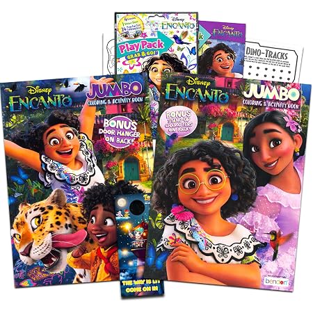 Amazon.com: Disney Encanto 48 Page Color and Trace Coloring and ...