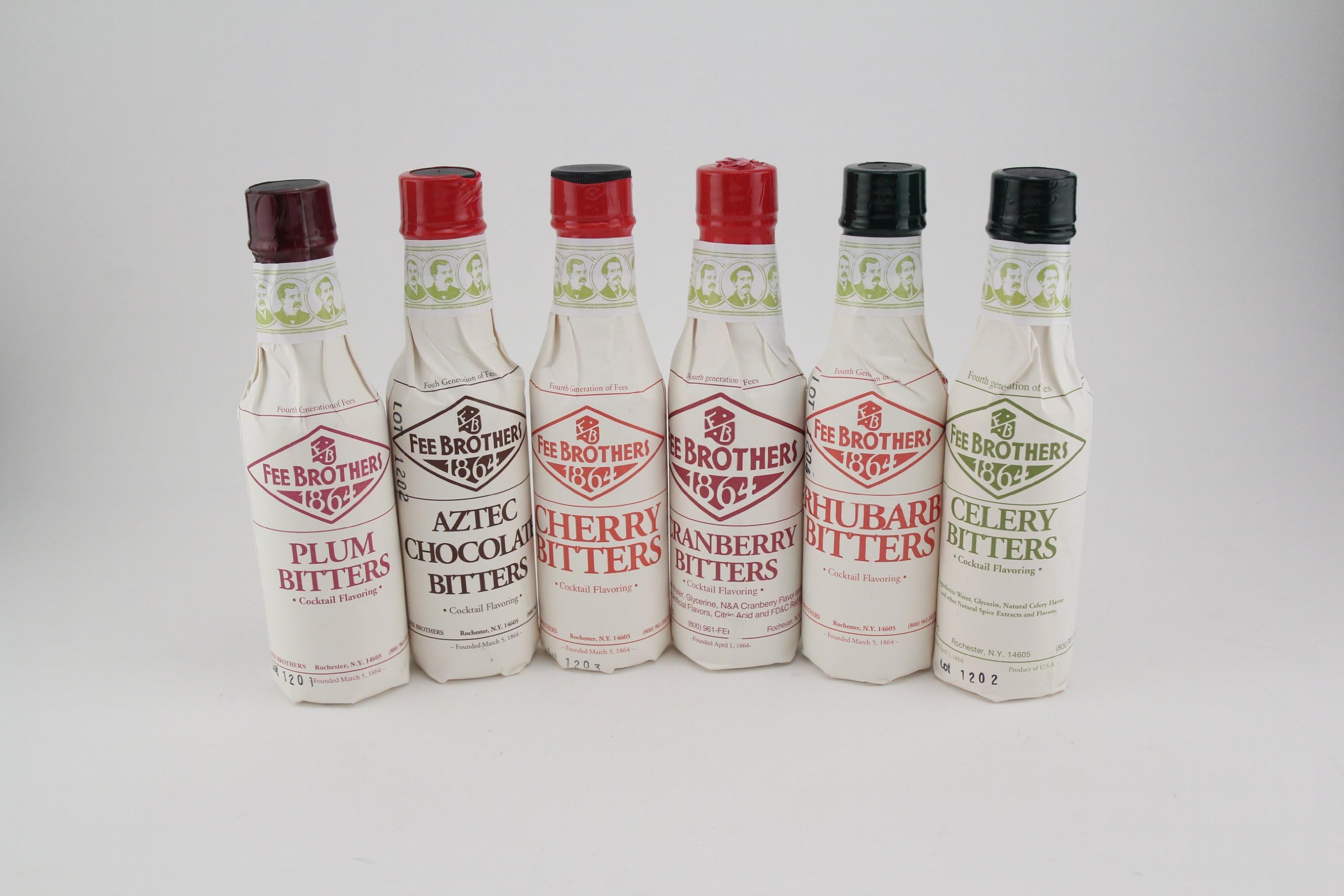 Amazon.com : Fee Brothers Bar Cocktail Bitters - Set of 6 : Cocktail ...