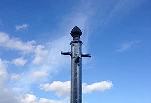 Dio-Met Ornate Steel Design Washing Pole - Heavy Duty Steel - Available ...