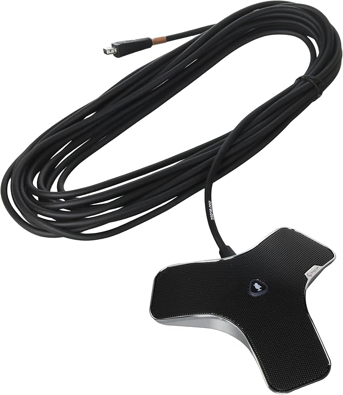 Amazon.com: POLYCOM Video Cx5500/Cx5100 Ext. Mic Kit, in Cludes Pair of ...