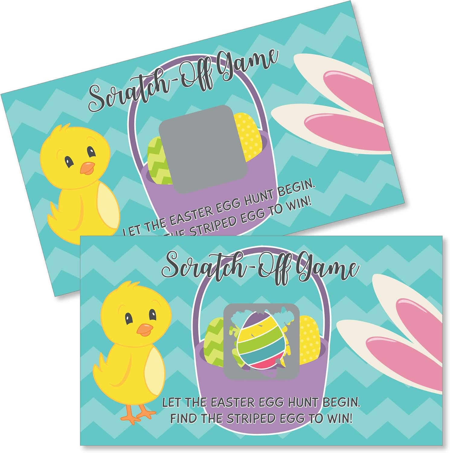 Amazon.com: Big Dot of Happiness Hippity Hoppity - Easter Bunny Party ...