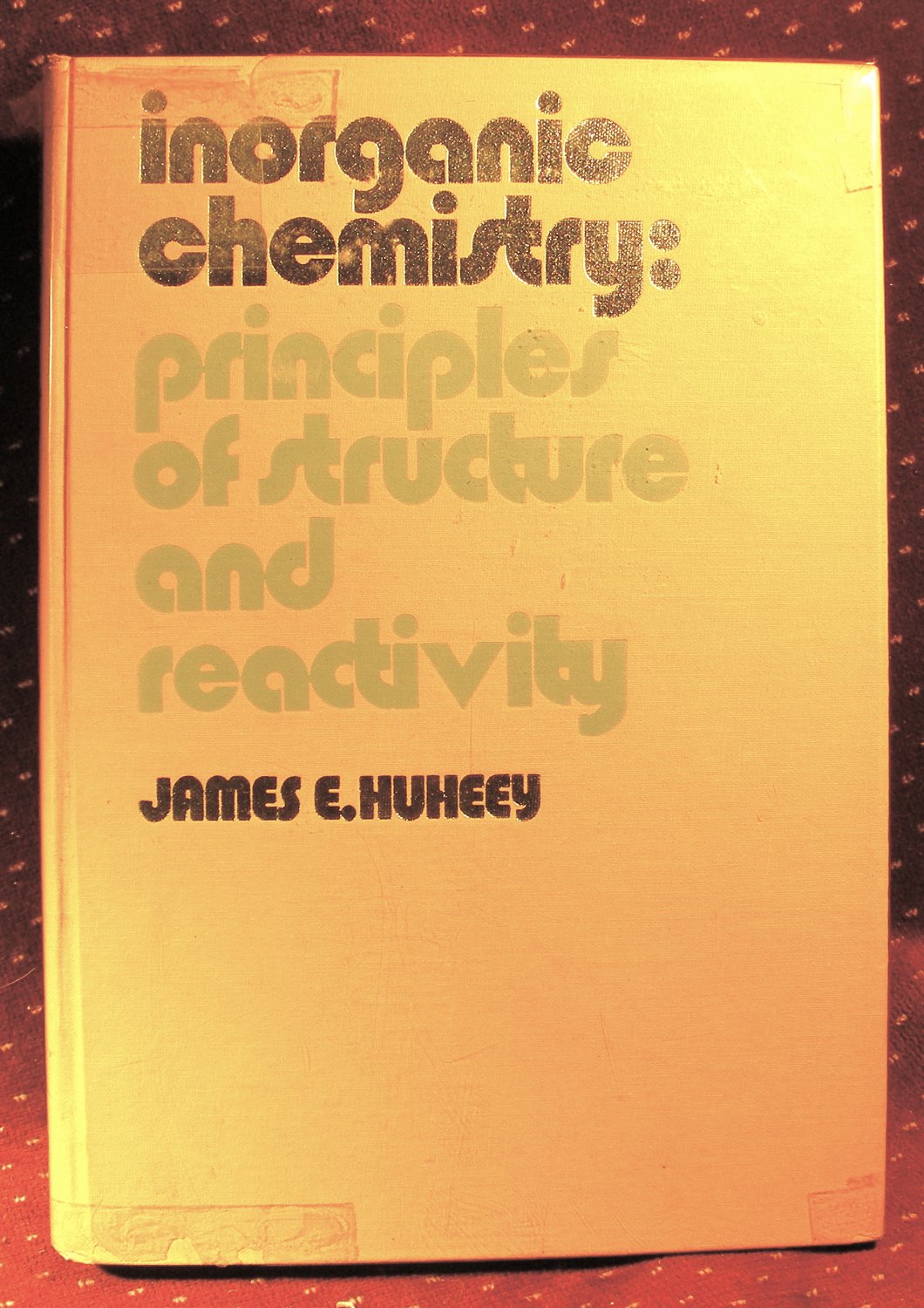 Inorganic chemistry; principles of structure and reactivity: Gregory C ...