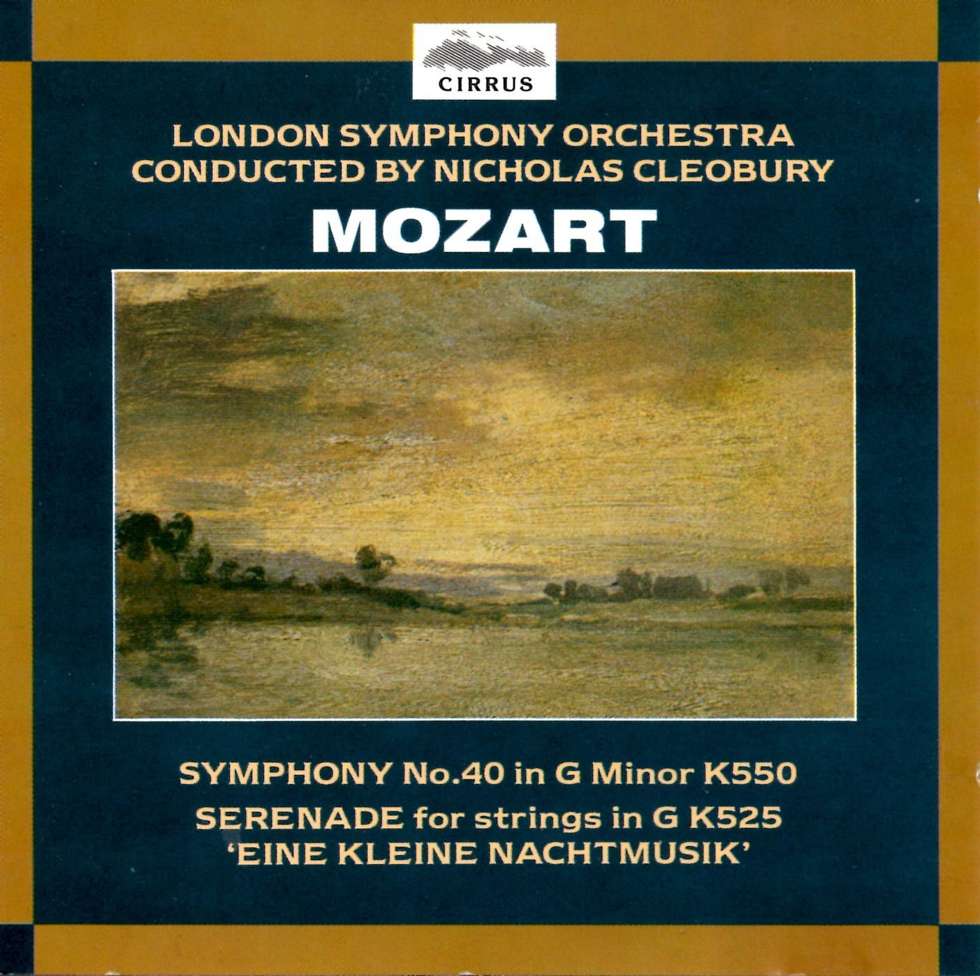 Nicholas Cleobury & the LSO - Mozart - Nicholas Cleobury & the LSO ...