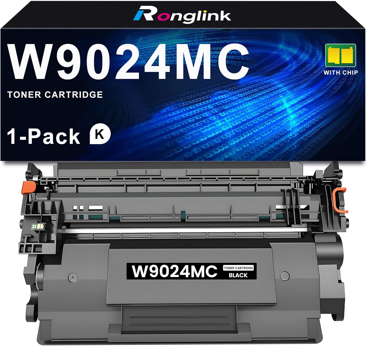 Amazon.com: W9024MC Black Toner Cartridge Replacement for HP W9024 ...
