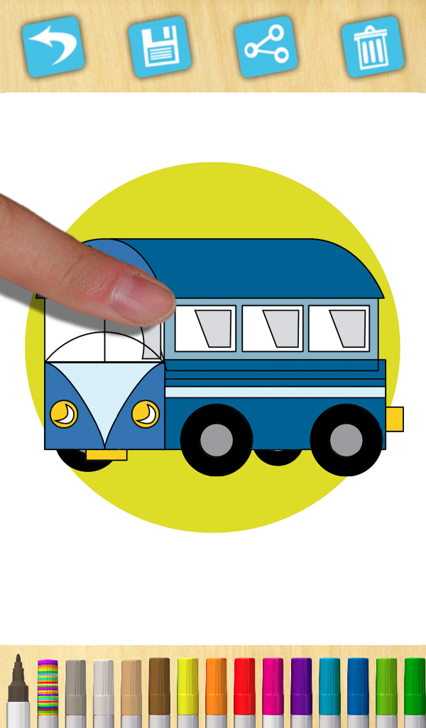 Magic paint cars - App on Amazon Appstore