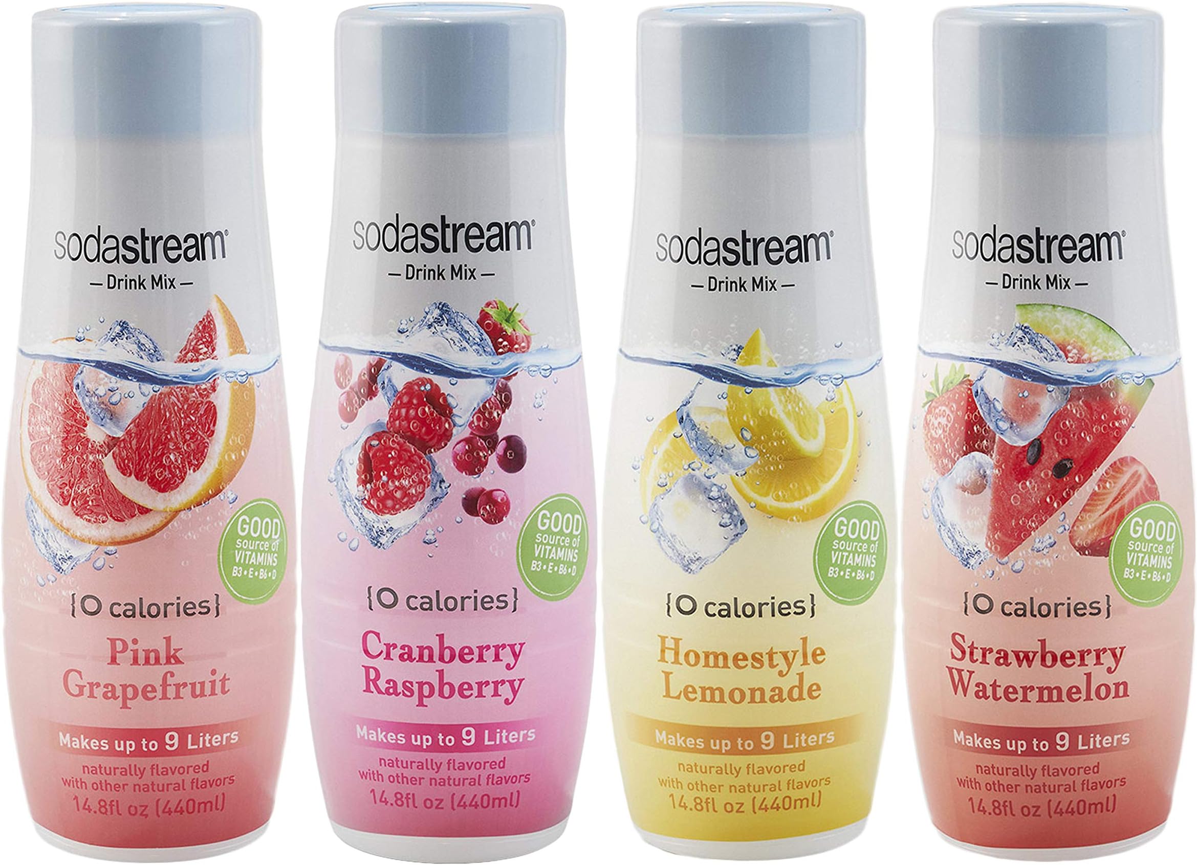Amazon.com: SodaStream Pink Grapefruit Liquid Zero Calorie, 14.8 Fl Oz ...