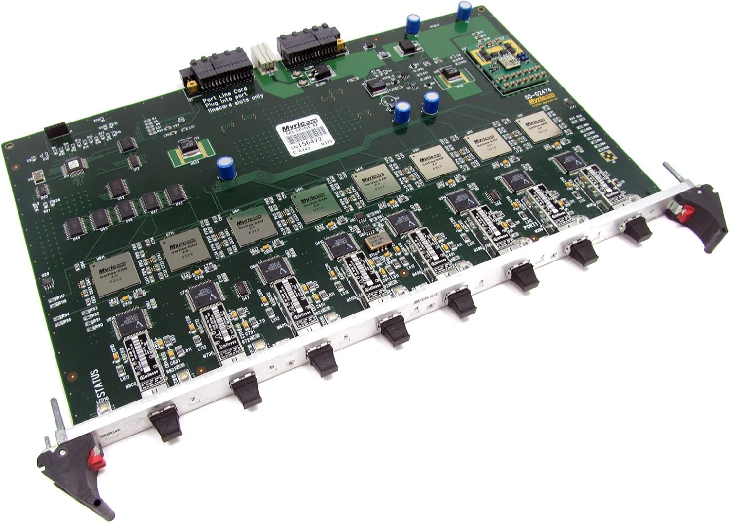 Amazon.com: IBM Myrinet 2000 16-Ports Switch Line Card With 8-Fibre ...