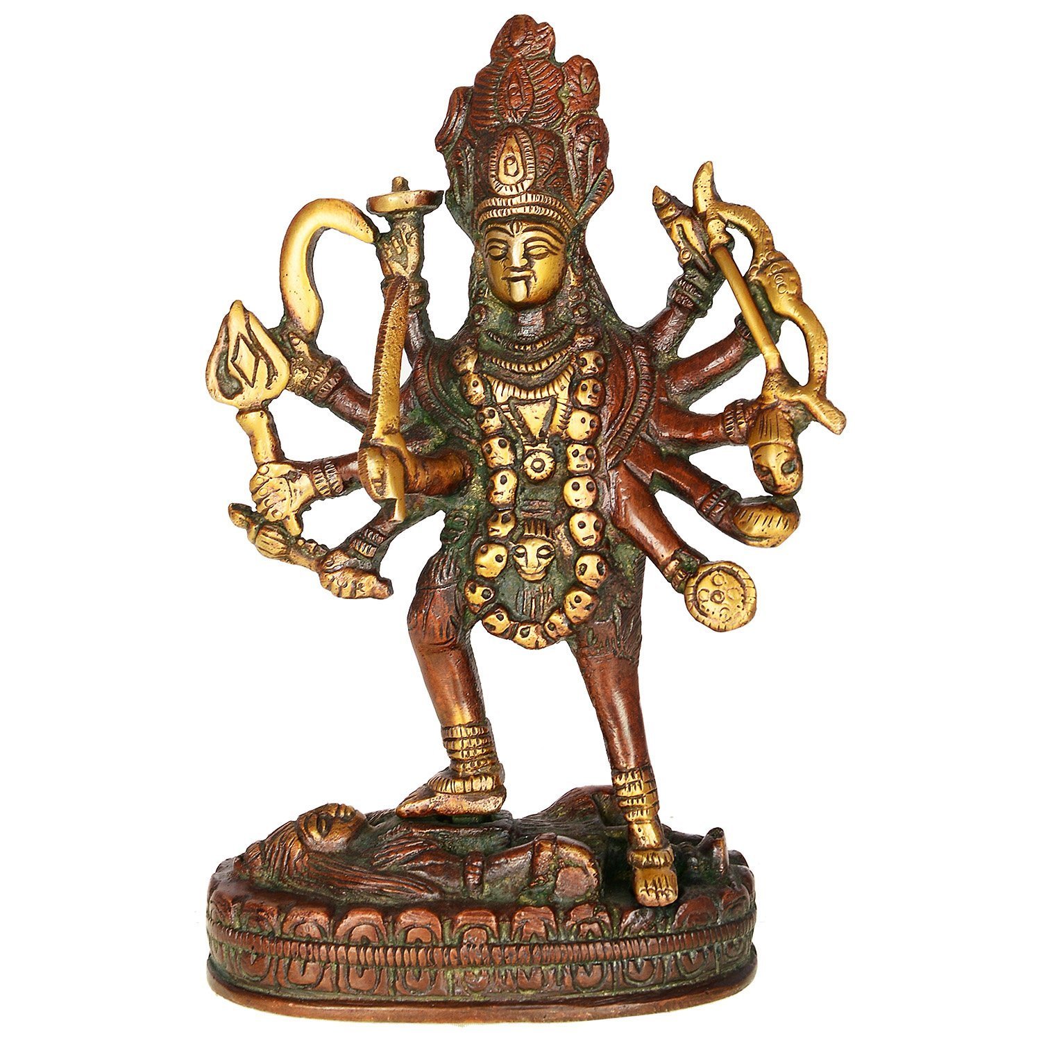 Buy Kapasi Handicrafts Antique Indian Hindu Deity Goddess Maha Kali ...