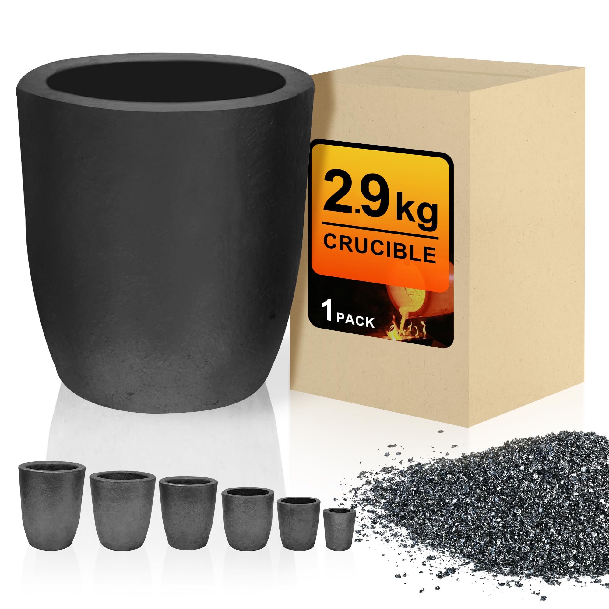 Snapklik.com : CANALHOUT Silicon Carbide Graphite Crucibles,Crucibles ...