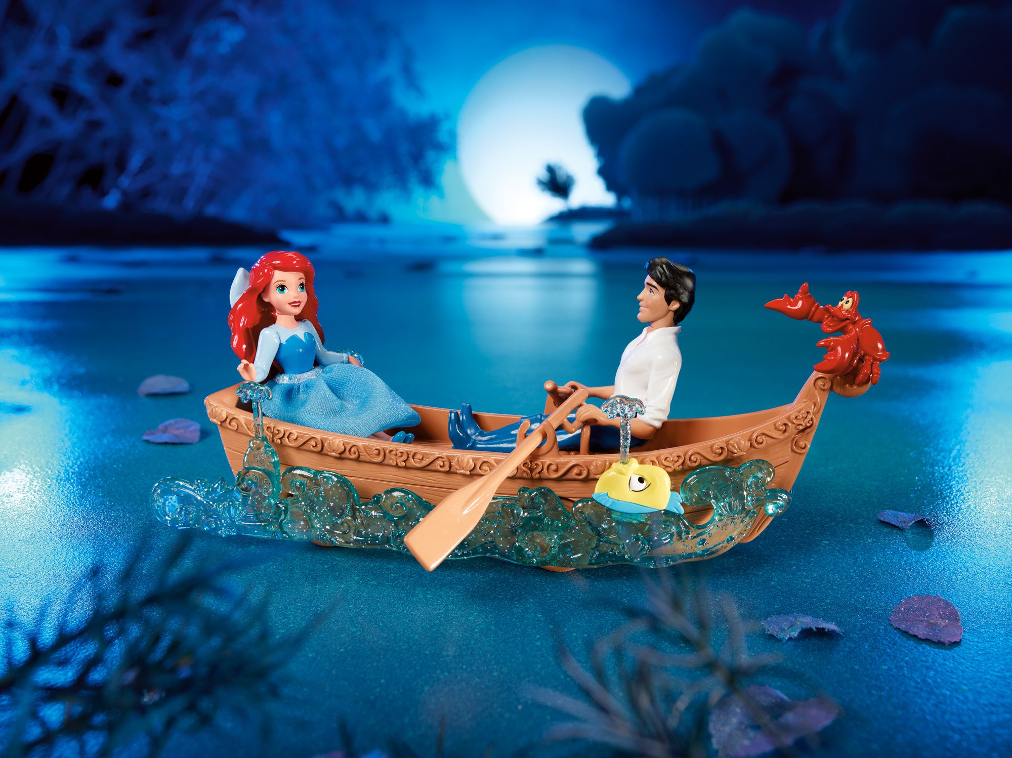 The Little Mermaid Ariel And Eric Boat