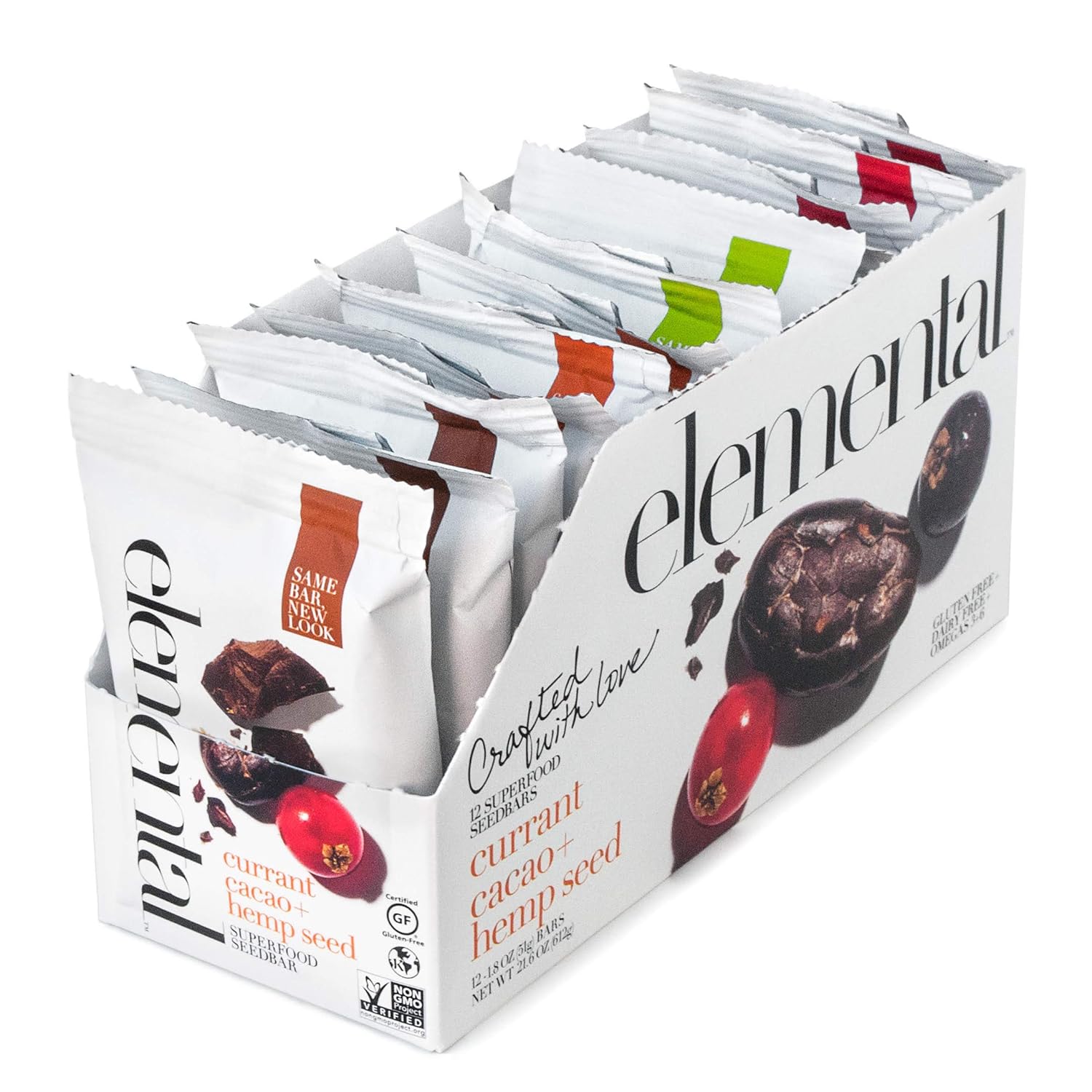 Amazon.com: Variety Pack! 12 Seedbars by Elemental Superfood ...