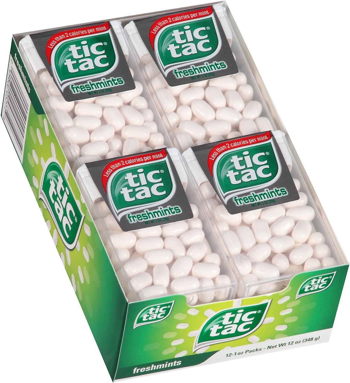 Amazon.com : Tic Tac Freshmints Big Pack 1 oz., 12 ct. A1 : Grocery ...