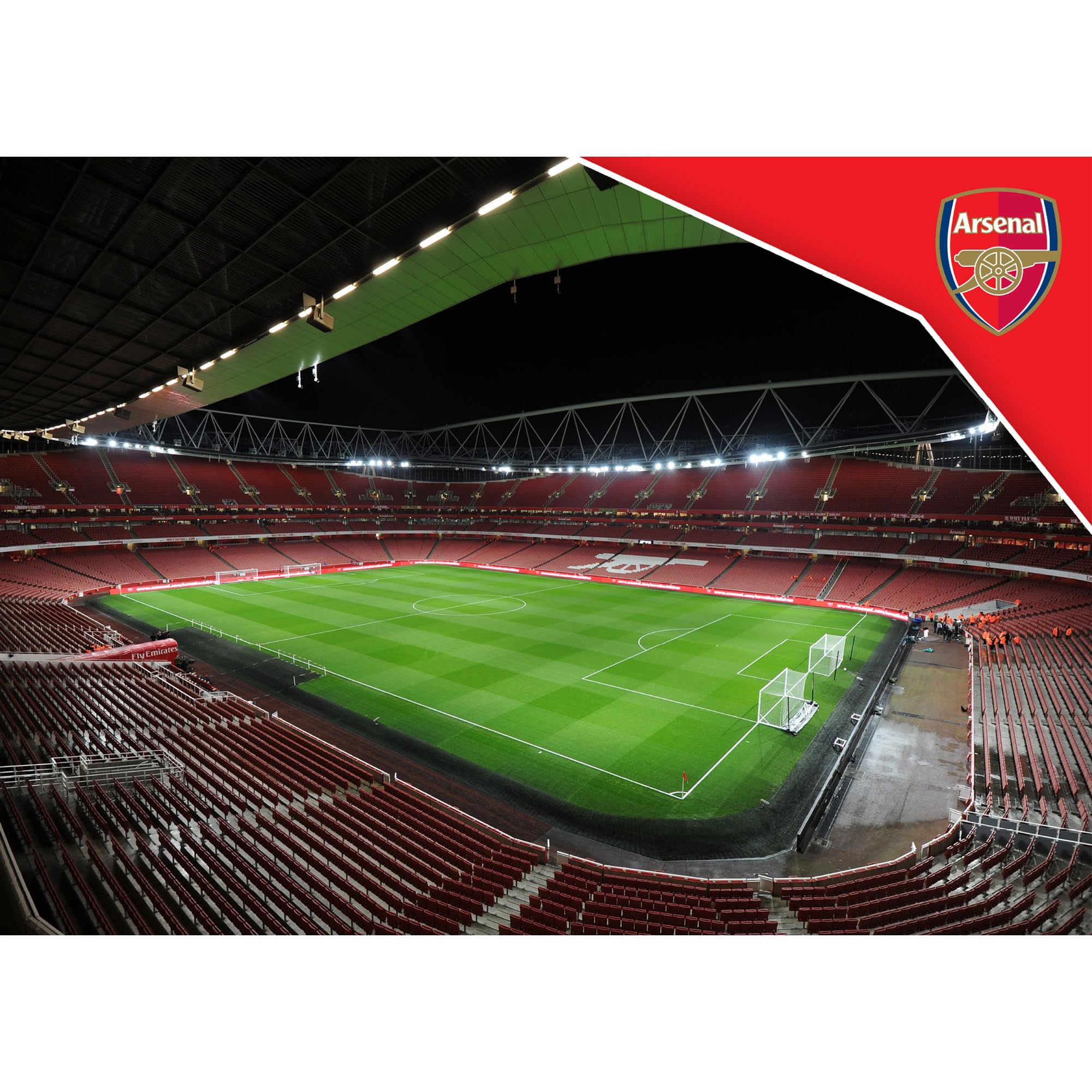 Arsenal FC Emirates Stadium Poster A3 – BigaMart