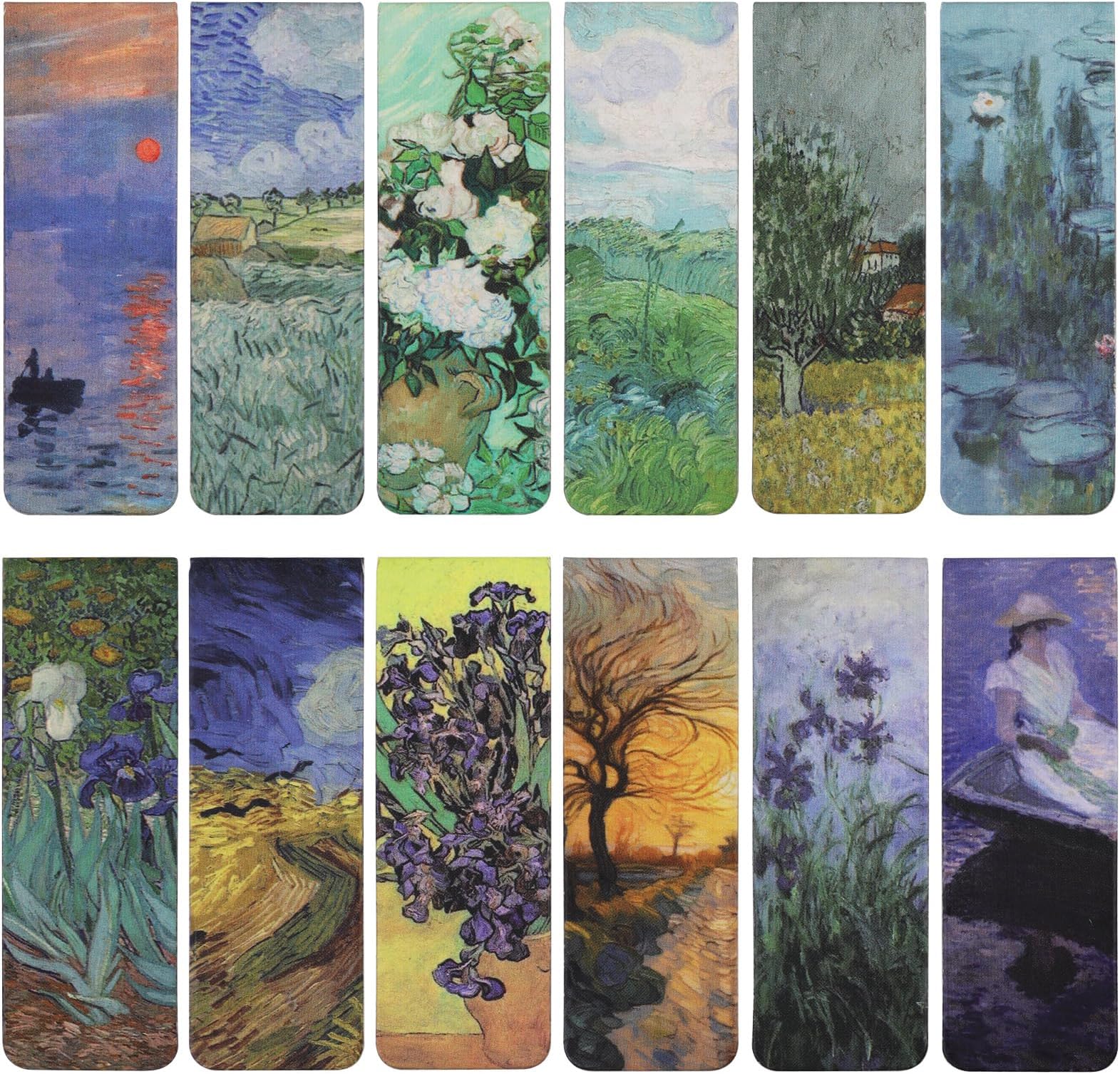 Doraking 30PCS Vintage Scenery Theme Paper Bookmarks for Book Lovers ...