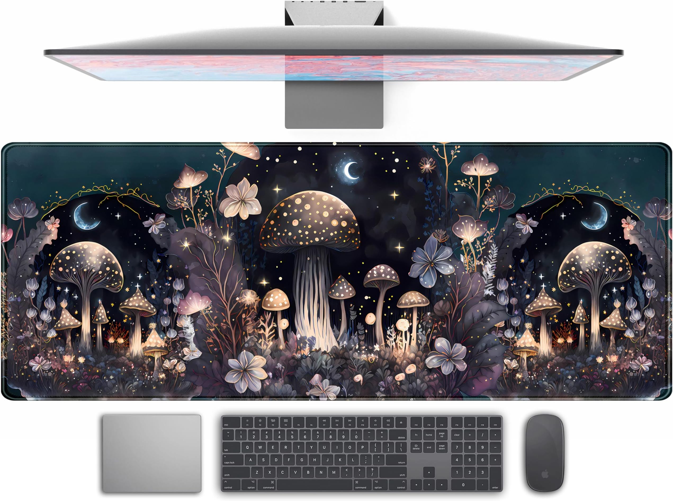 Amazon.com: Cat Mouse Pad, Extended Gaming Mouse Mat, Funny Cat Mouse ...