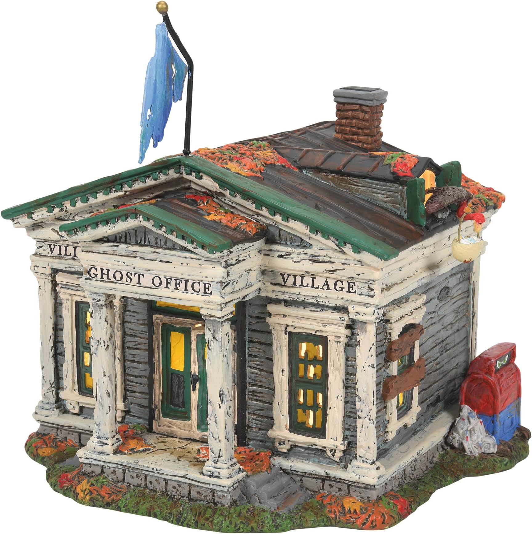 Amazon.com: Department 56 Snow Village Halloween Rickety Railroad ...