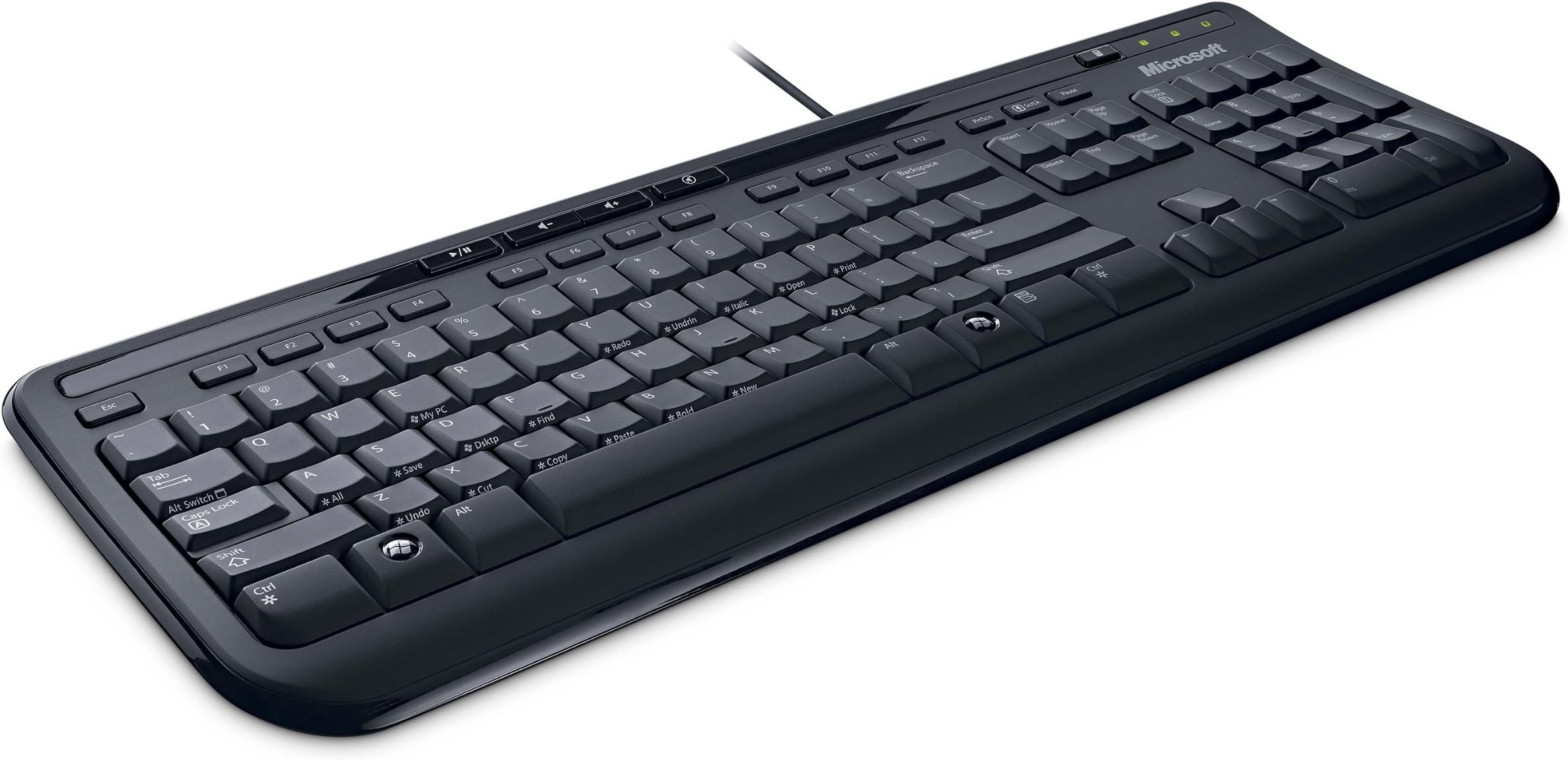 Amazon.com: Microsoft Wired Keyboard 600 : Electronics