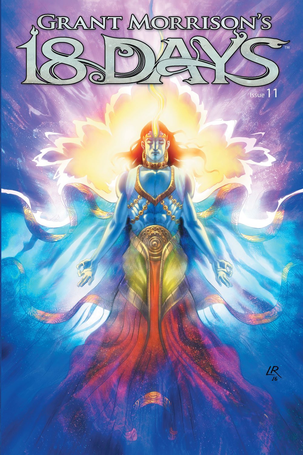 Grant Morrison's 18 Days: Issue 11 Variant Cover by Luke Ross: Jeevan J ...