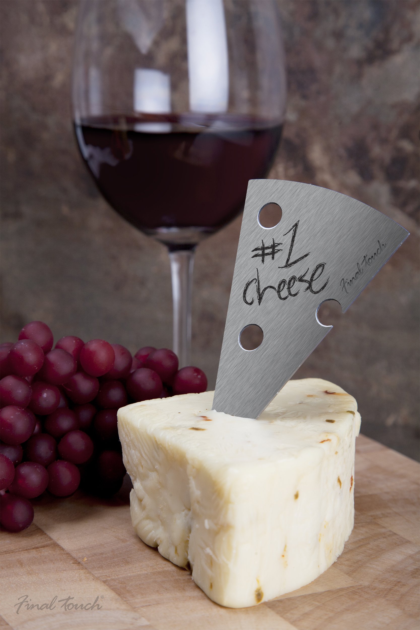 Buy Final Touch Set of 4 Stainless Steel Cheese Markers Set | The ...