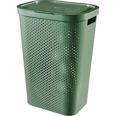 Amazon.com: Curver Laundry Chest 60 L, L, Green : Home & Kitchen