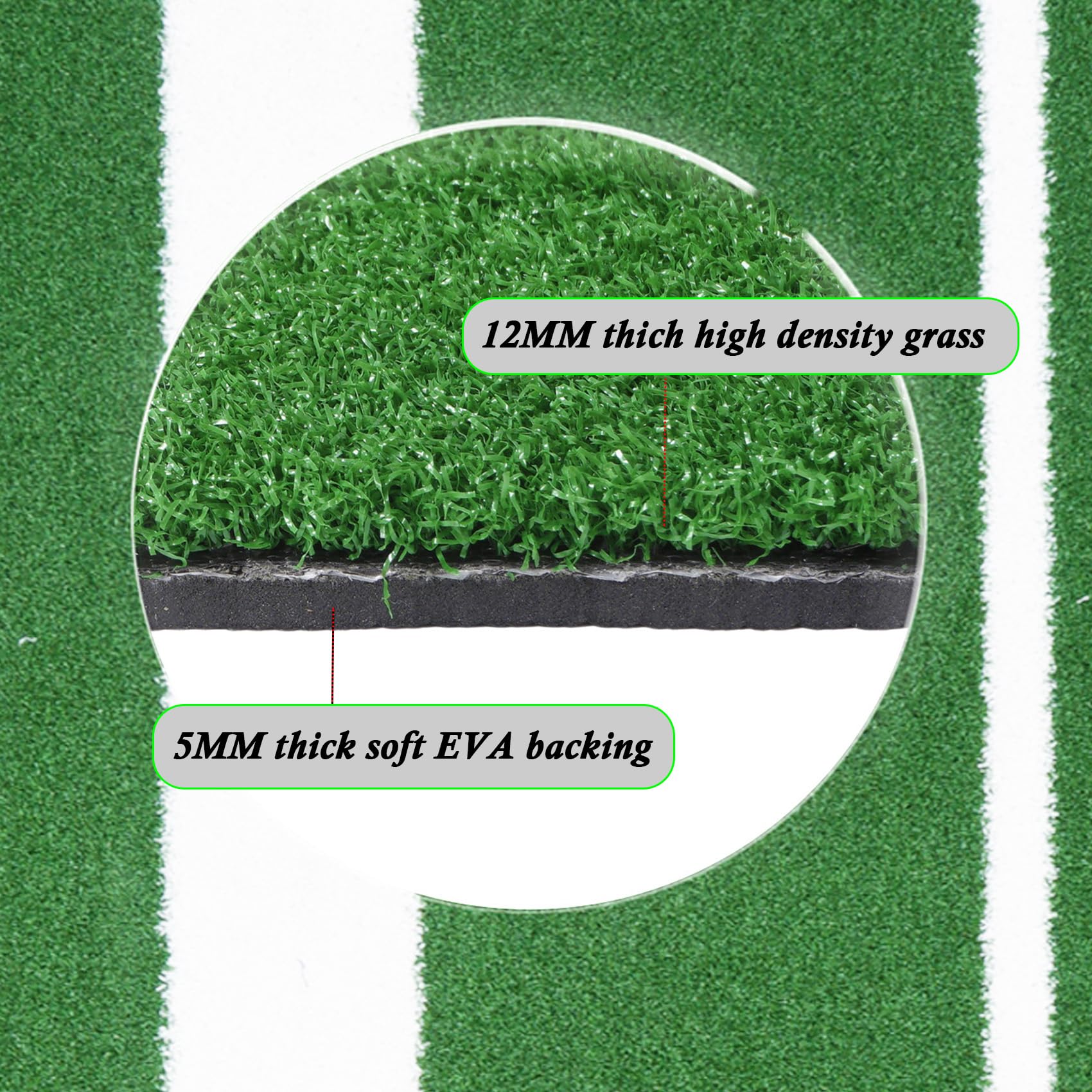 Snapklik.com : Mopam 3 X 10 Softball Pitching Mat Baseball Pitchers ...